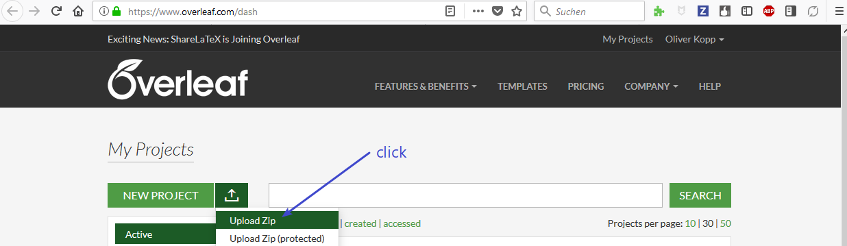 Usage At Overleaf Scientific thesis template